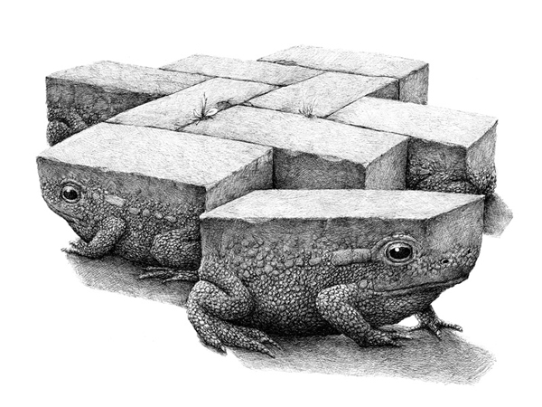 Animals merge with people and things in Redmer Hoekstra's fantastic ...