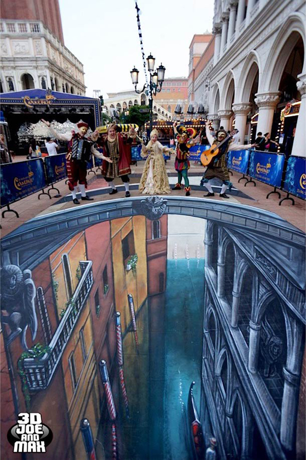 Impressive 3D street art that will trick your eye