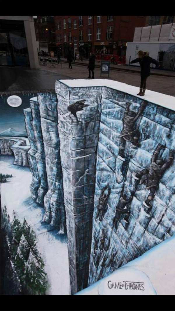 Impressive 3D street art that will trick your eye