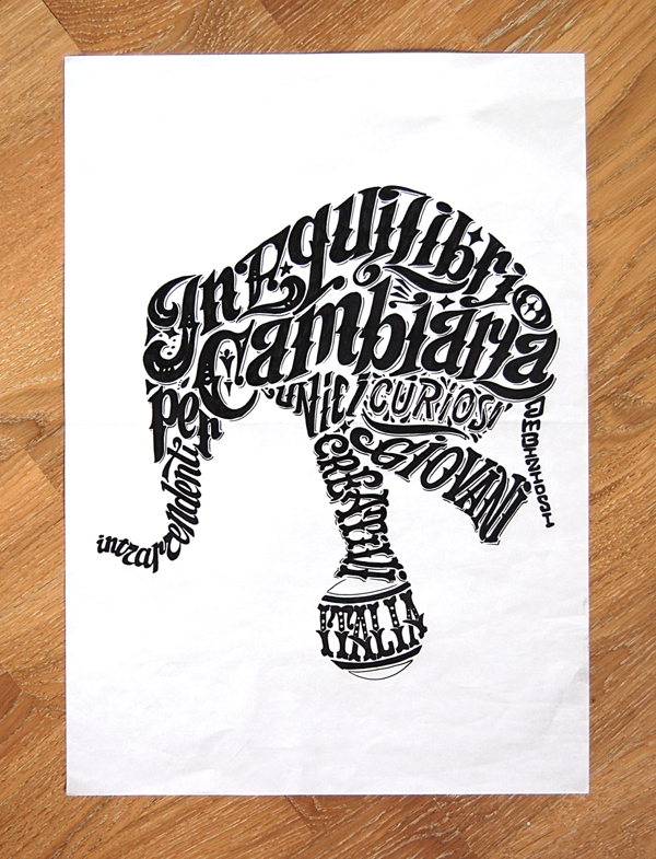 Typographic inspiration for the week-end