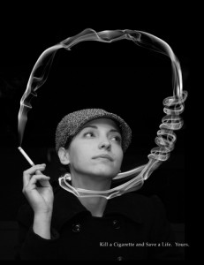 The best anti-smoking print ads