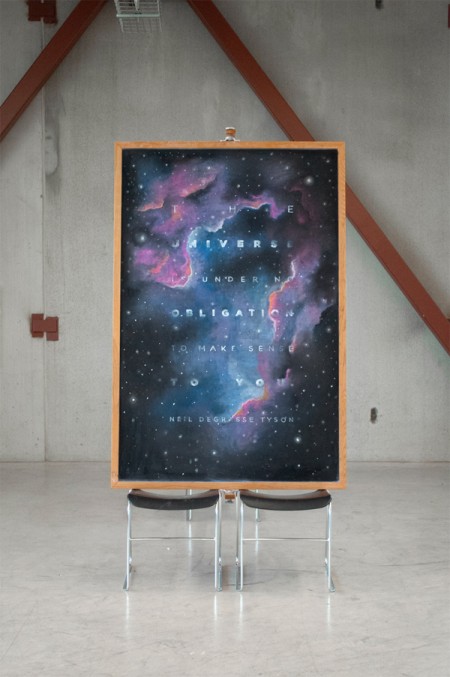 Stunning chalkboard art by Dangerdust