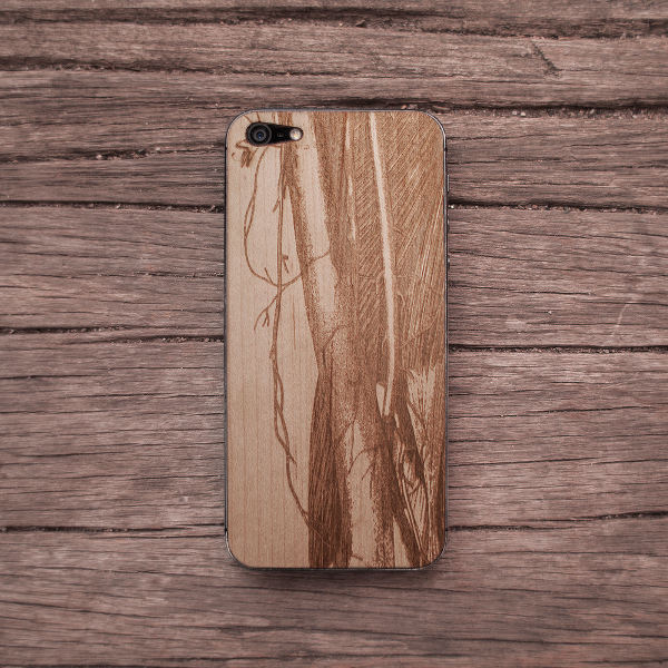 Laser engraved wooden posters by SpaceWolf