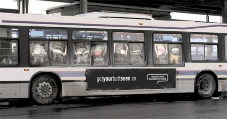Bus advertising as you've never seen it