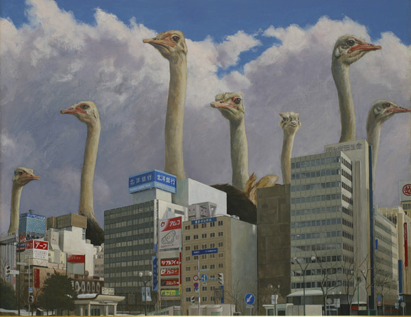 Searching for paradise: surreal paintings by Shuichi Nakano