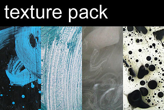 10 free paint Photoshop textures packs