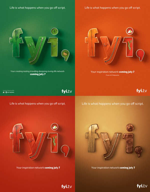 Visual identity for FYI Network