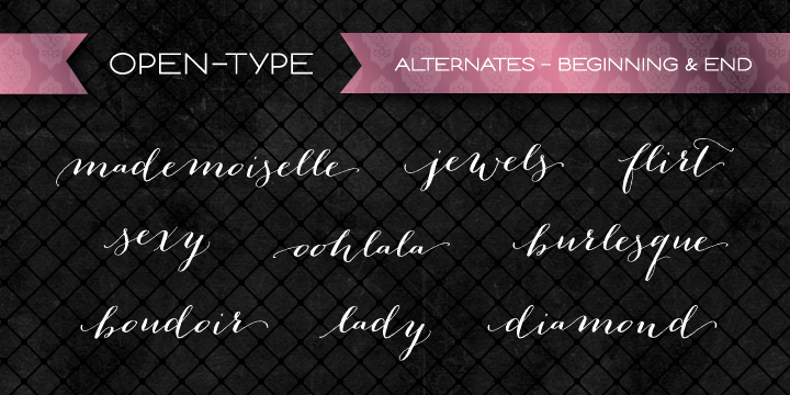 8 awesome ribbon fonts