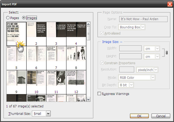 How to extract images from PDF files