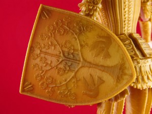 3D printed medieval armor for Barbie dolls