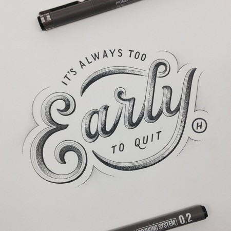 Amazing example of hand lettering