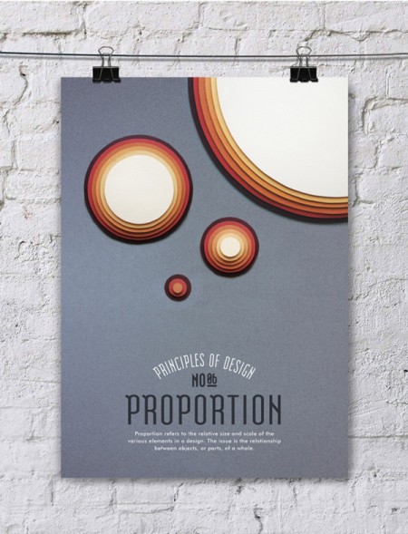 Stunning posters about the principles of design