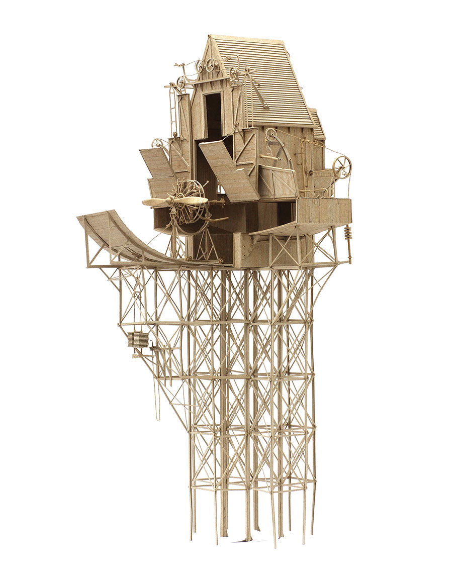 Amazing flying machines made of cardboard