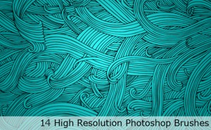 20 free swirl Photoshop brushes