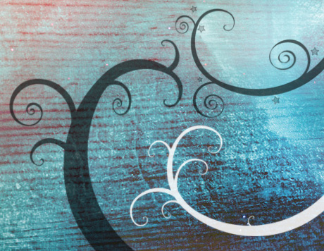 20 free swirl Photoshop brushes