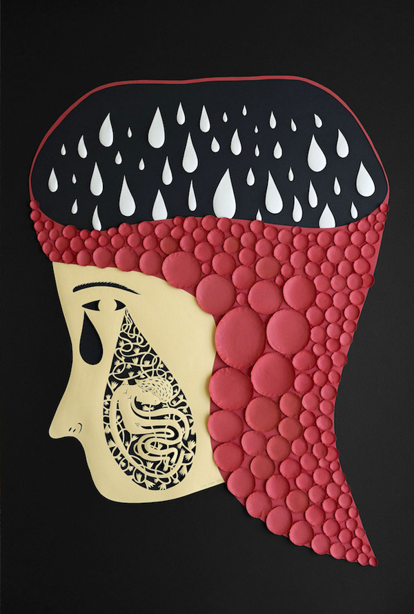 Stunning paper art illustrations by Elsa Mora