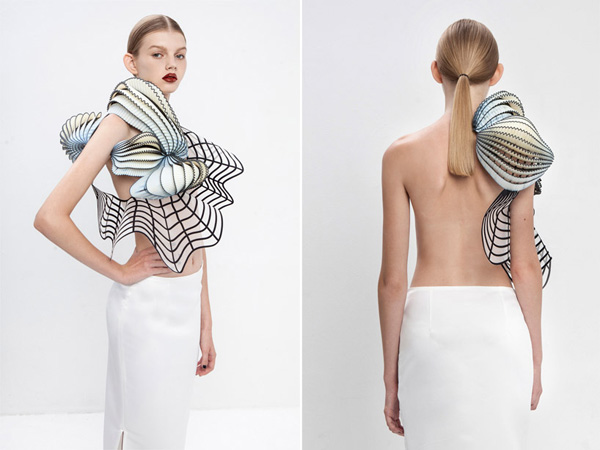 3D printed polymers for Noa Raviv’s fashion collection