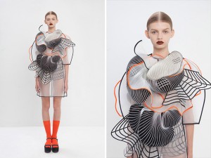 3D printed polymers for Noa Raviv's fashion collection