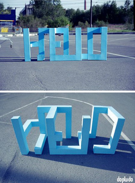 10 cool examples of typographic street art