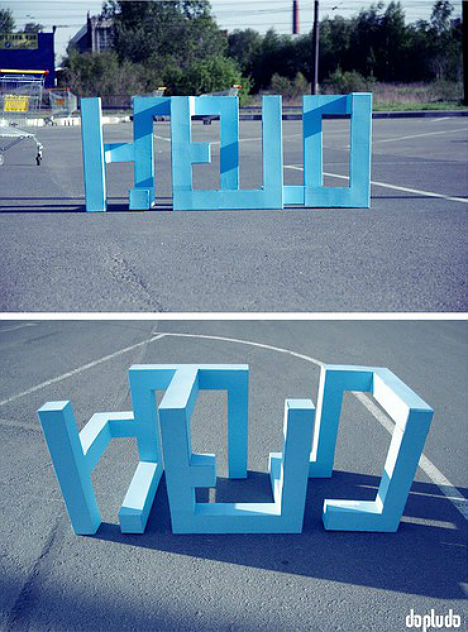 10 cool examples of typographic street art