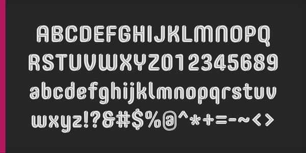 Core Escher: a font family inspired by the work of M.C. Escher
