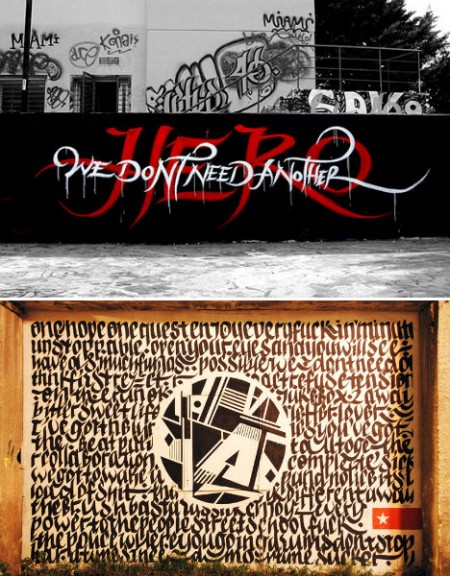 10 cool examples of typographic street art