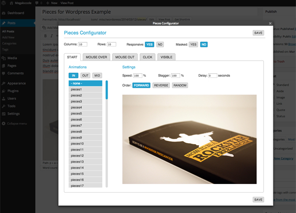 6 WordPress plugins to create cool image effects