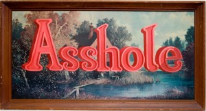 Typographic art by Wayne White