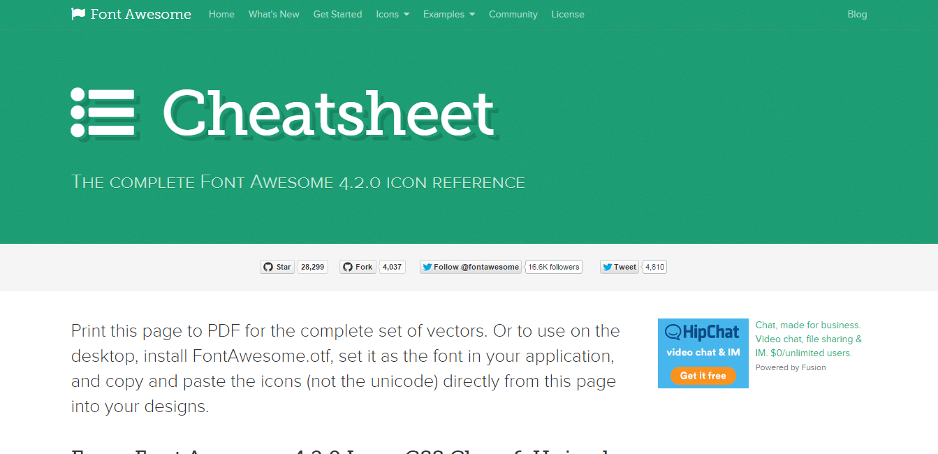 The best cheatsheets web designers will need