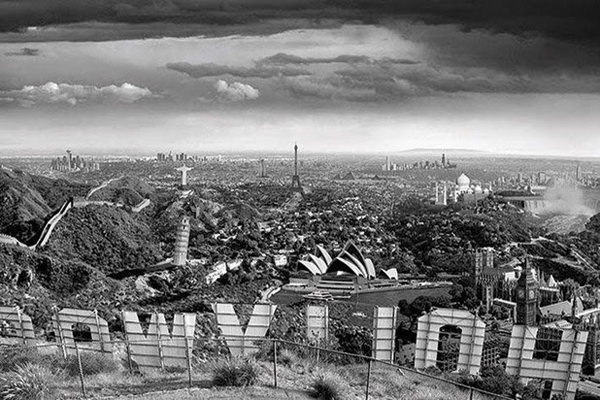 Photography manipulation by Thomas Barbey