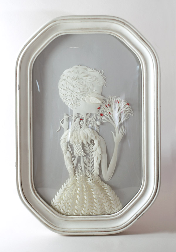 Spectacular papercut works by Elsa Mora