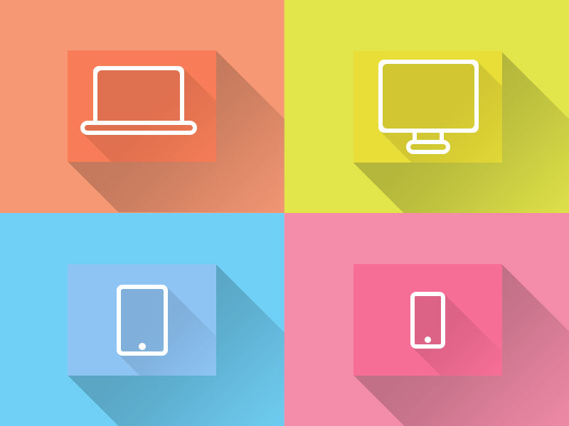 10 awesome free flat icons packs