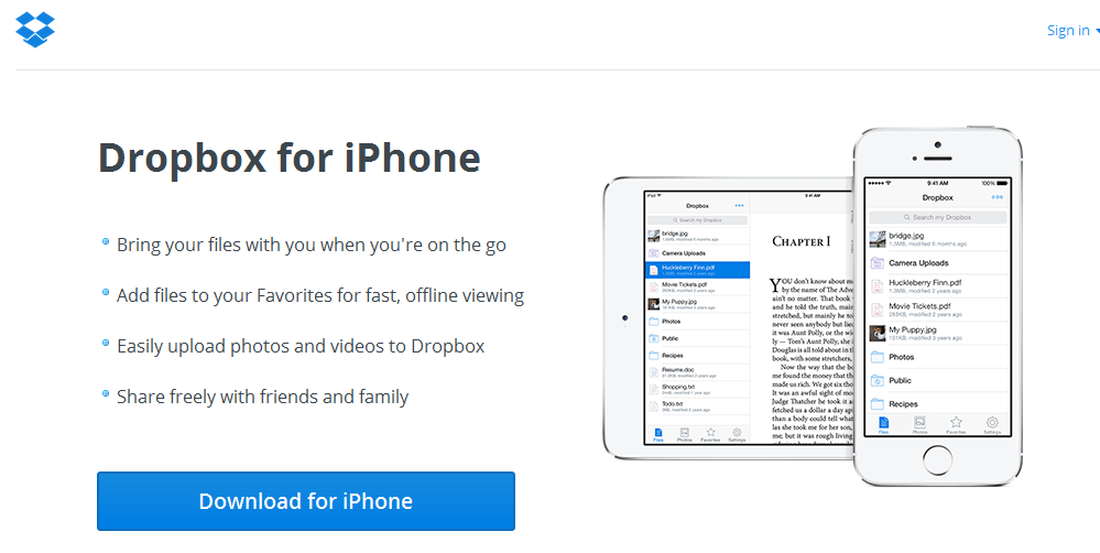 20 gorgeous iPhone apps website designs