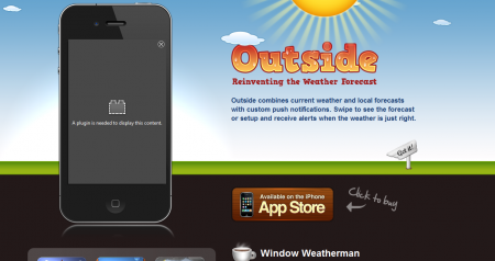 20 gorgeous iPhone apps website designs