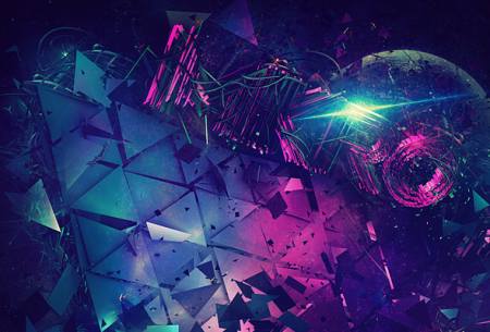 A collection of cool & spectacular designs made with Photoshop