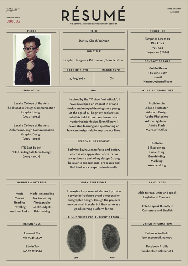 15 beautiful resume designs for your inspiration
