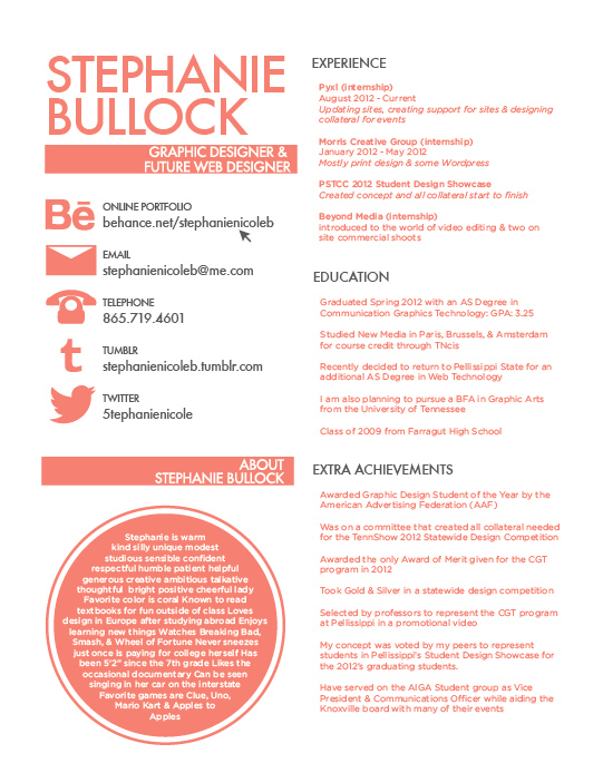 15 beautiful resume designs for your inspiration