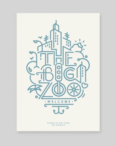 A collection of inspiring line-based logos