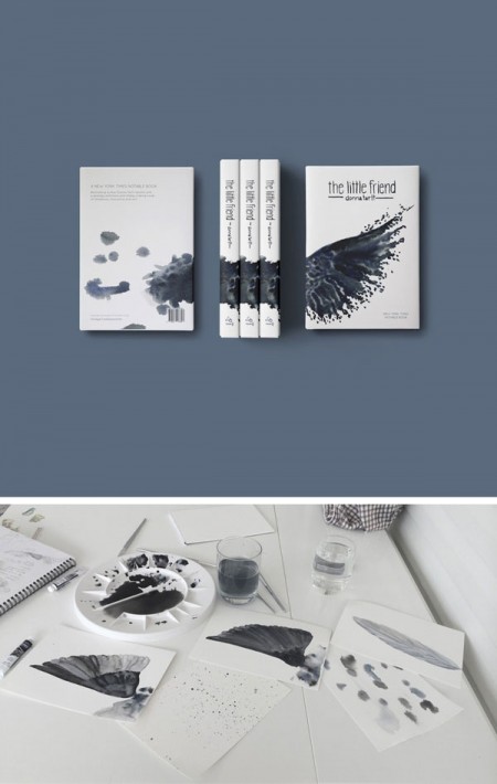 Iconic book covers redesigned as handmade artworks