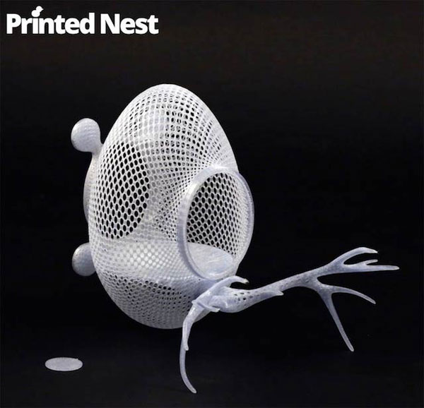 Printednest: a community built around 3D printed bird nests