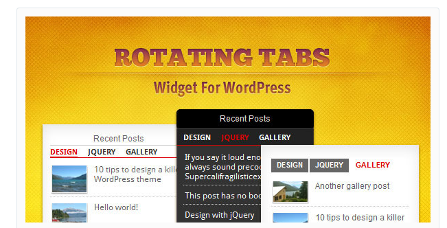15 cool WordPress plugins to work with widgets