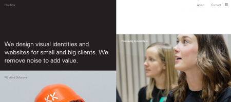 10 good examples of grid-based web design