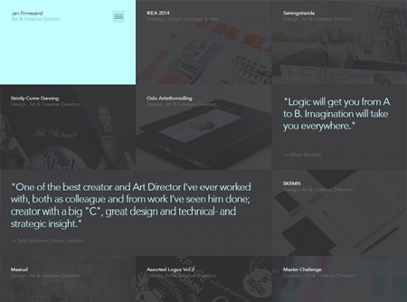 10 good examples of grid-based web design