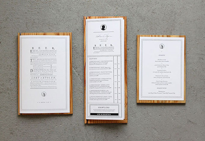 Menu design at its best