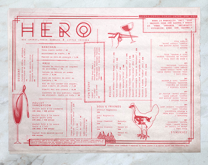 Menu design at its best