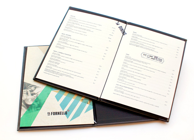 Menu design at its best