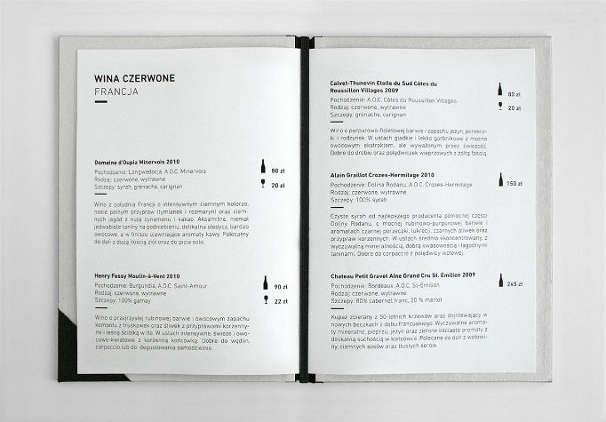 Menu design at its best