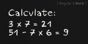 A collection of chalk fonts for your design projects