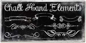 A collection of chalk fonts for your design projects