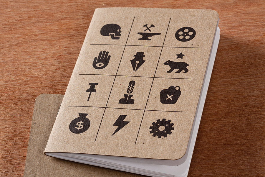 The impressive graphic design portfolio of Mikey Burton